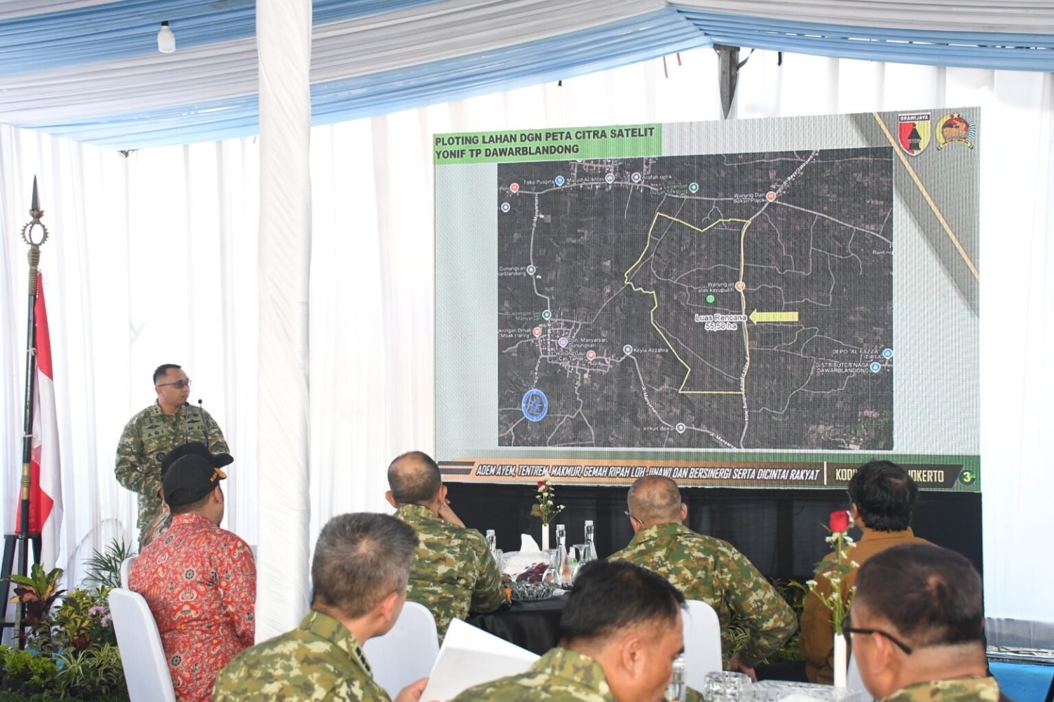 Pangdam Brawijaya Mayjen Rudy Saladin Sahkan Lahan Yonif TP ...